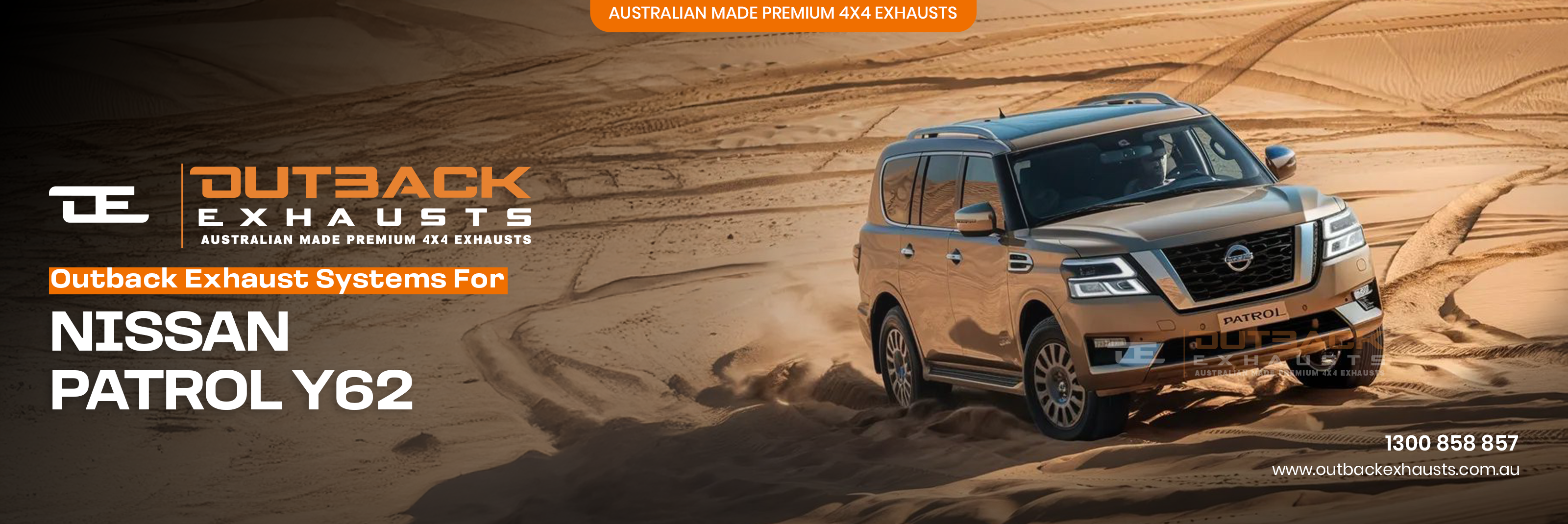 Nissan PATROL Y62 Exhaust System | Outback Exhausts | Blog